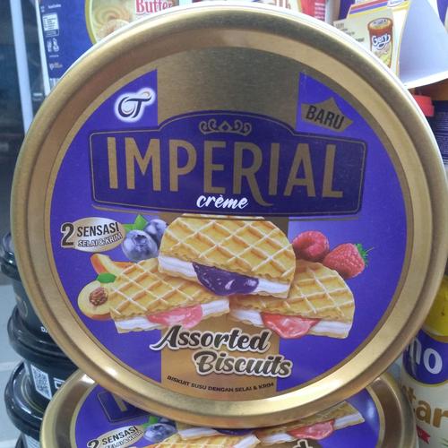 Jual Imperial Creme Assorted Biscuits 216g-Biskuit Susu Selai & Krim ...