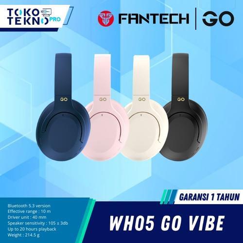 Promo Fantech WH05 / WH-05 GO Vibe Headphone Bluetooth Headset Wireless ...