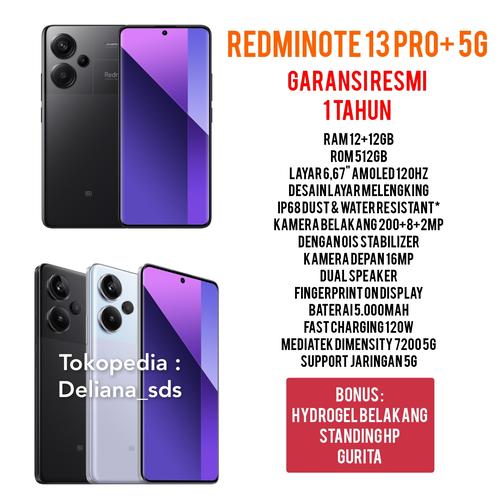 Jual Redminote 13 Pro+ 5G 12/512 Garansi Resmi 1 Th Redmi Note 13 Pro+ ...