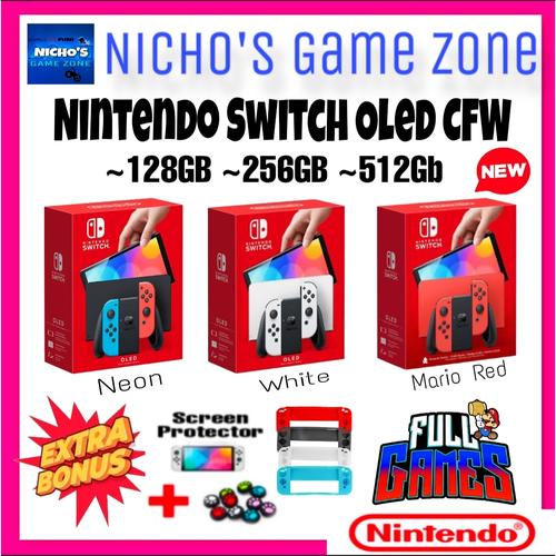 Jual Nintendo Switch Oled Full Games - White, 128GB - Jakarta Pusat ...