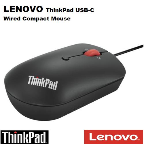 Jual Mouse Lenovo Thinkpad Wired Compact USB C Or USB A Dual Original ...