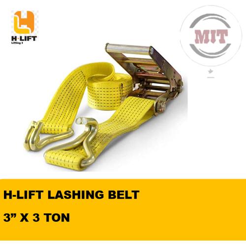 Jual Alat Pengikat Barang H-LIFT Lashing Belt 3" x 10 Ton - 8 Meter - 8 ...