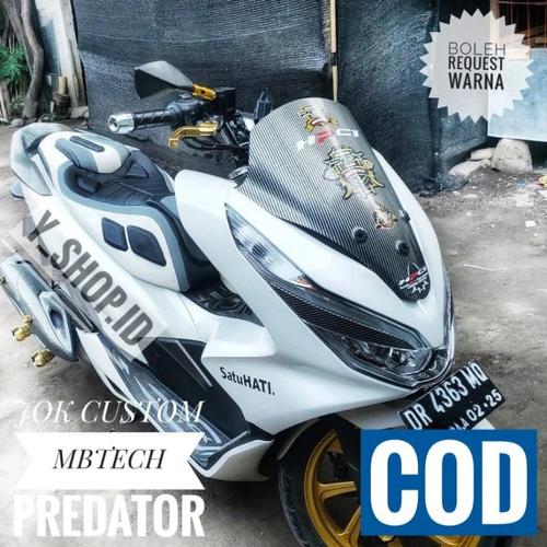 Jual Kulit Jok Custom Modifikasi Honda Pcx 150 160 Modif Retro Predator ...