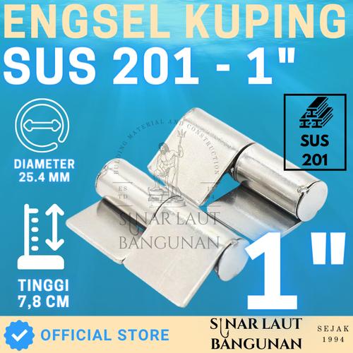 Jual ENGSEL PINTU STAINLESS 1 Inch SUS 201 - Jakarta Utara - Sinar Laut ...