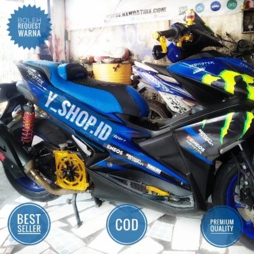 Jual Kulit Jok Custom Motor Aerox 125 155 Modif Eropa - SANDARAN, AEROX ...