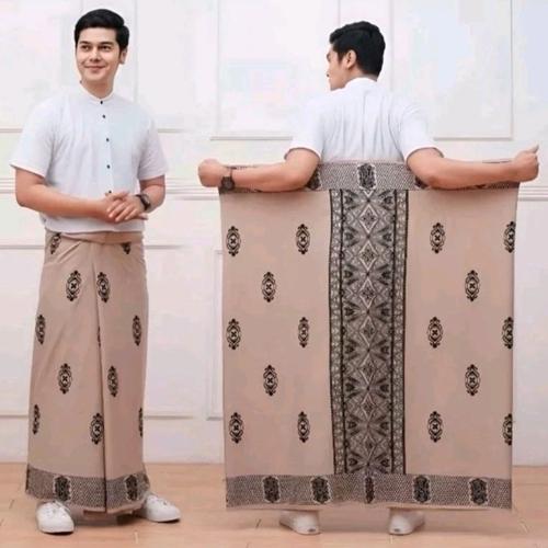 Jual Sarung Kain Batik Halus Corak Modern Santri Sholat Pria Ibadah ...