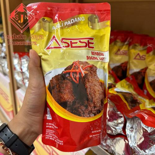 Jual Rendang Daging Basah Asese 250 Gram Rendang Asese Khas Padang asli - Jakarta Selatan ...