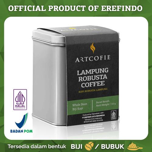 Jual Artcofie Kopi Lampung Robusta Tin Box Biji / Bubuk 150g - Bubuk ...