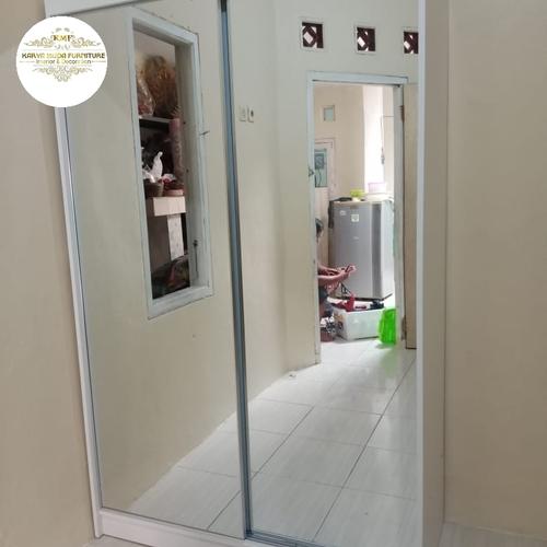 Jual LEMARI PAKAIAN SLIDING/LEMARI SLEDING MINIMALIS/LEMARI BAJU SLIDING/LEMARI BAJU GESER ...