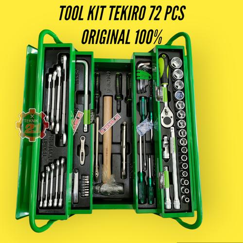 Jual TOOL KIT TEKIRO 72 PCS TEKIRO TOOL BOX KIT 72 PCS - Kab. Karawang ...