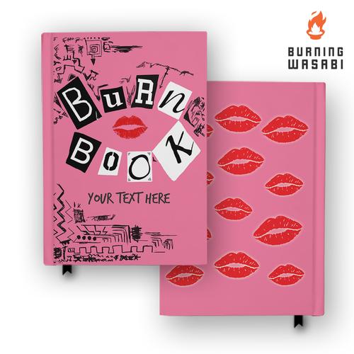 Jual Buku Catatan Burn Book Mean Girls Custom Nama Agenda Diary ...