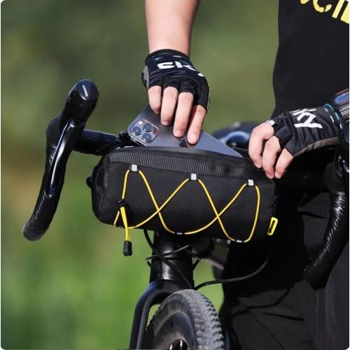 Jual Rhinowalk RK9103 Bike Handlebar Roll Bag 2.4L - Tas Stang Sepeda ...