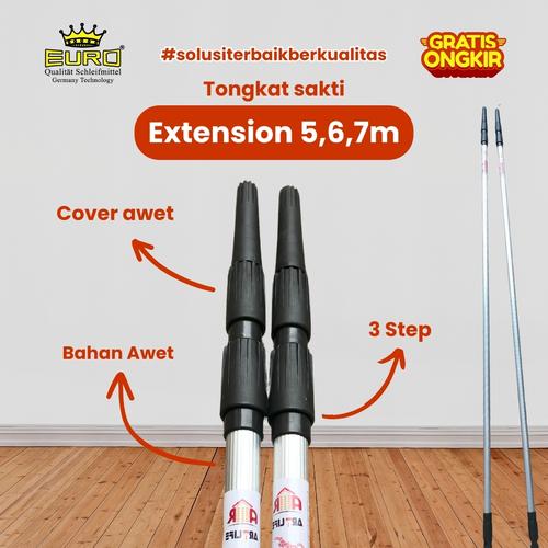 Jual Tongkat Teleskopik - Telescopic Pole Alumunium (3m, 5m, 6m, dan 7 ...