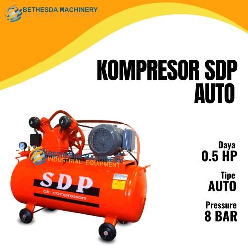 Jual Mesin Kompresor Udara 1/2 HP / Kompresor Angin 0.5 Hp Auto+Motor ...