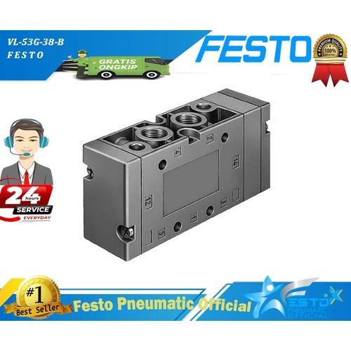 Jual FESTO PartNo: 14950 VL-5/3G-3/8-B Pneumatic valve - Kota Tangerang ...