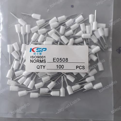 Jual Skun Ferules 0.5mm/ Verules 0.5mm / Skun Kabel Ferules/ Skun Tusuk ...