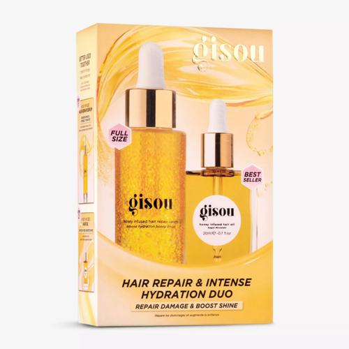 Jual GISOU Hair Repair and Intense Hydration Duo set/hair oil & serum ...