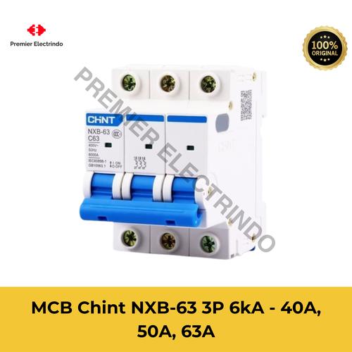 Jual MCB Chint NXB-63 3P 6kA 220V Curve C - (40A, 50A, 63A) - 40A - Jakarta Pusat - PREMIER ...