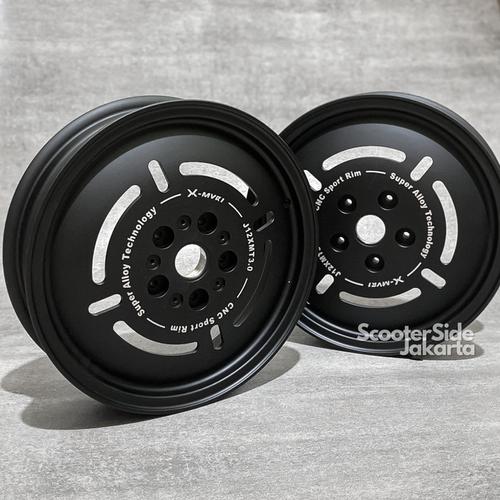 Jual Velg Vintage VIRTU Front & Rear Vespa GT Series GTS GTV - Hitam ...