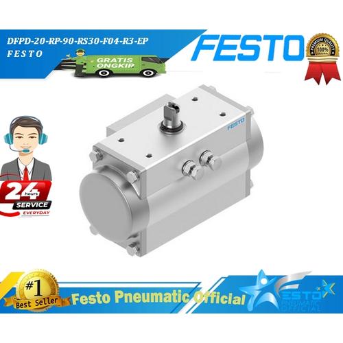Jual FESTO PartNo: 8047627 DFPD-20-RP-90-RS30-F04-R3-EP Semi-rotary ...