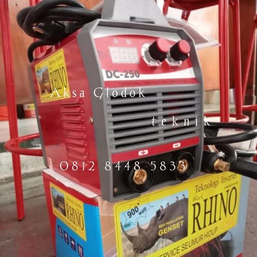 Jual mesin las travo las DC 250 RHINO 1 phase (220 V) 3 phase (380 V ...