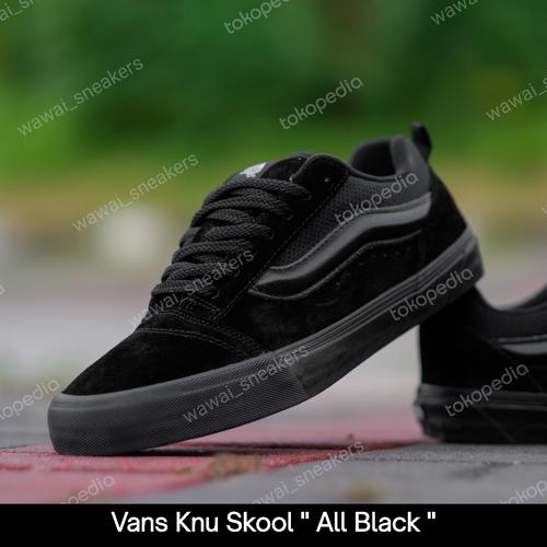 Jual Vans Knu Skool All Black - Hitam, 38 - Kota Tangerang Selatan ...
