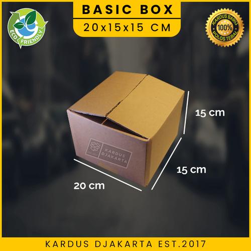 Jual KARDUS / KARTON BOX POLOS Uk. 20x15x15 CM - Jakarta Barat - Kardus ...