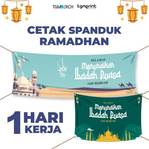 Jual Custom Cetak Spanduk Banner Flexy Edisi Ramadhan High Ress Outdoor ...