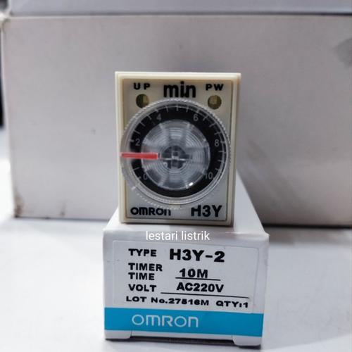 Jual timer omron h3y-2 10menit 220v 5A original - Jakarta Barat - shop lestari listrik | Tokopedia