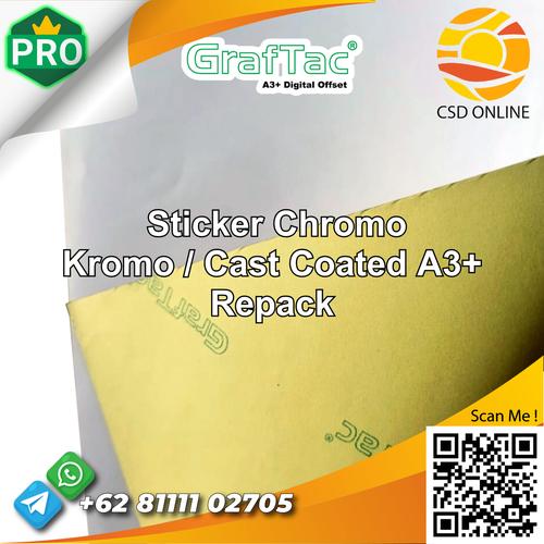 Jual Graftac Stiker Label Kromo Bontak Cast Coated Print A3+ Repack 20 ...