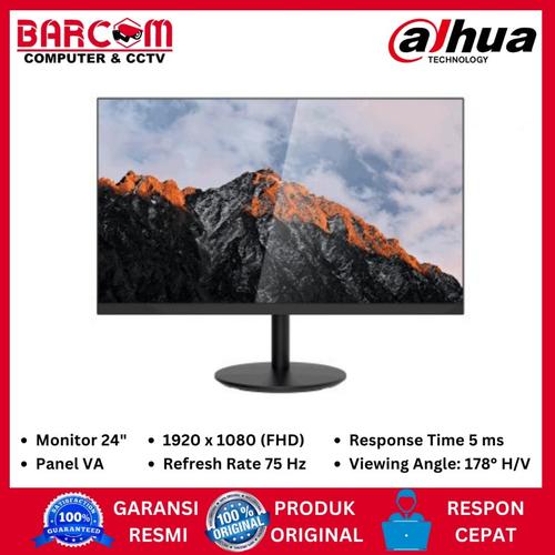 Jual MONITOR LED 24 INCH DHI-LM24-A200 DAHUA - Kota Surakarta - BARCOM komputer | Tokopedia