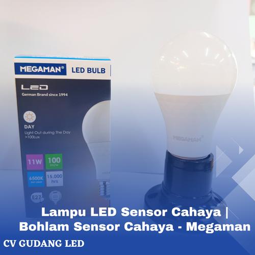 Jual Lampu LED Sensor Cahaya | Bohlam Sensor Cahaya Putih - Megaman - 12W - Kab. Sleman - CV ...