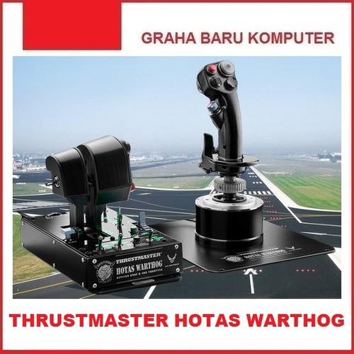 Jual Thrustmaster Hotas Warthog Joystick Dual Throttle Flight Simulator ...