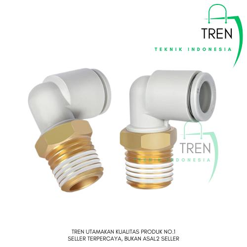 Jual KQ2L 04-01 Fitting Elbow Male Slip Lock Selang 4mm Drat 1/8 Inch SMC - Jakarta Barat - TREN ...