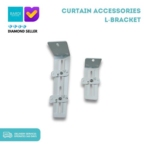 Jual BARDI L Bracket untuk Expandable Curtain Track Series Variasi 1 ...