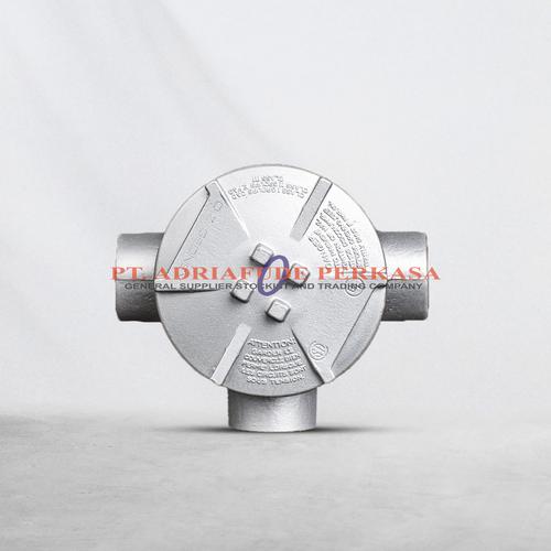 Jual Condulet Conduit Outlet Box 1" Alumunium GUAT-100A Round Box Oz Gedney - Jakarta Timur - PT ...