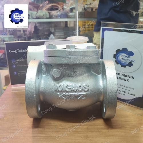 Jual Swing Check Valve 3" Inch Jis 10K KITZ Cast Iron / Original ...
