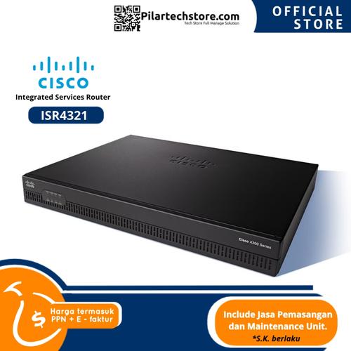 Jual Cisco 4321 Integrated Service Router [ISR4321/K9] – SNTC 1 Tahun ...