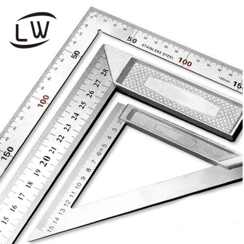 Jual PENGGARIS SIKU BESI TUKANG / TRIANGLE RULER - 300mm - Jakarta ...