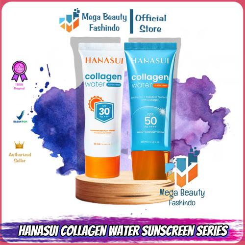 Jual Hanasui Sunscreen Series | Collagen Water Sunscreen SPF 30 | 50 ...