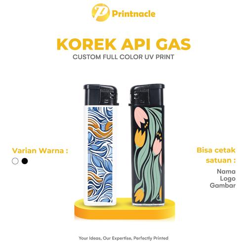 Jual Custom Korek Api Gas Lighter Promosi Souvenir Print UV - M200 ...