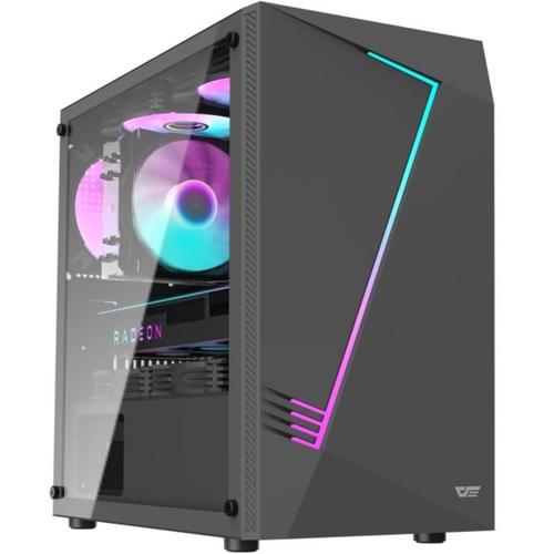 Jual Casing Aigo DarkFlash AL390 MATX Include 1 Fan ARGB Gaming Case ...