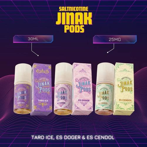 Jual Jinak Pods Es Doger 30ML 25MG Salt Nic Mildos X Koko Sarang ...
