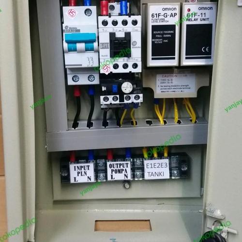 Jual US panel pompa otomatis 1 torn /panel pompa 1tangki/panel OMRON ...