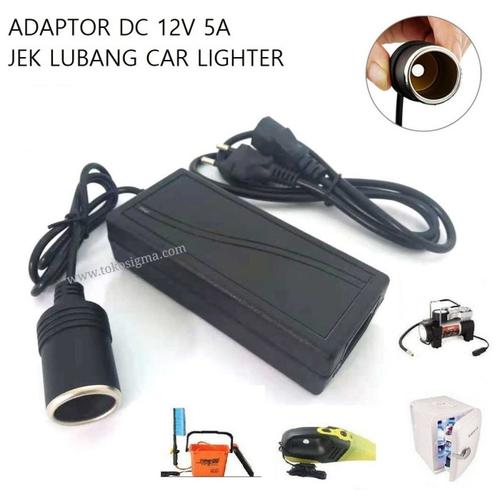Jual Adaptor Power Kulkas Pompa Mobil Vacuum 12V Socket Saver Lighter ...