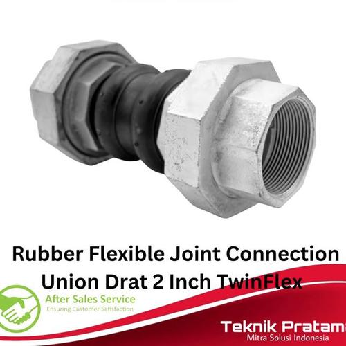Jual US Rubber Flexible Joint Twinflex Connection Union Drat 2" Inch ...