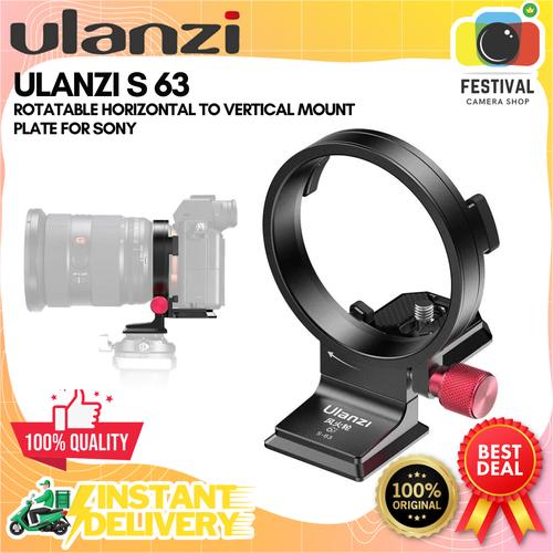 Jual Ulanzi S-63 S63 Rotatable Horizontal to Vertical Mount Plate for ...