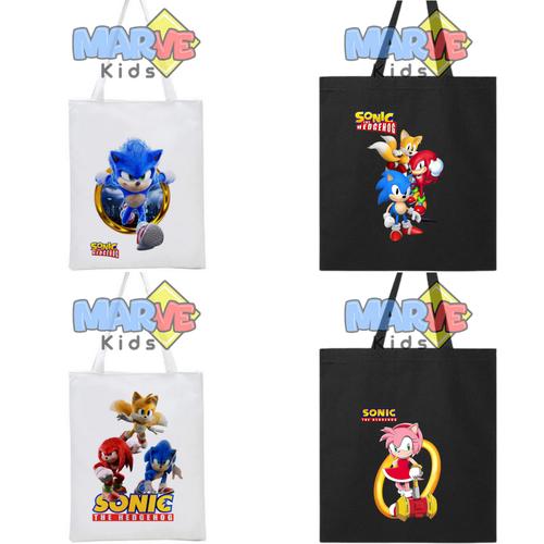 Jual Totebag Tote Bag Sonic Lucu Goodie Bag Souvenir Ulang Tahun Ultah ...