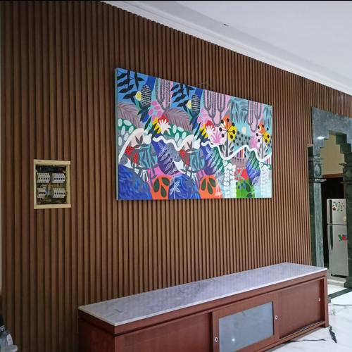 Jual Wall Panel Balian - Tipe Elevate H1 Brown Cherry / Hiasan Dinding ...