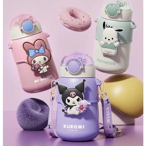 Promo Botol Minum Stainless Kuromi Pompurin Sanrio Melody Cinnamo ...